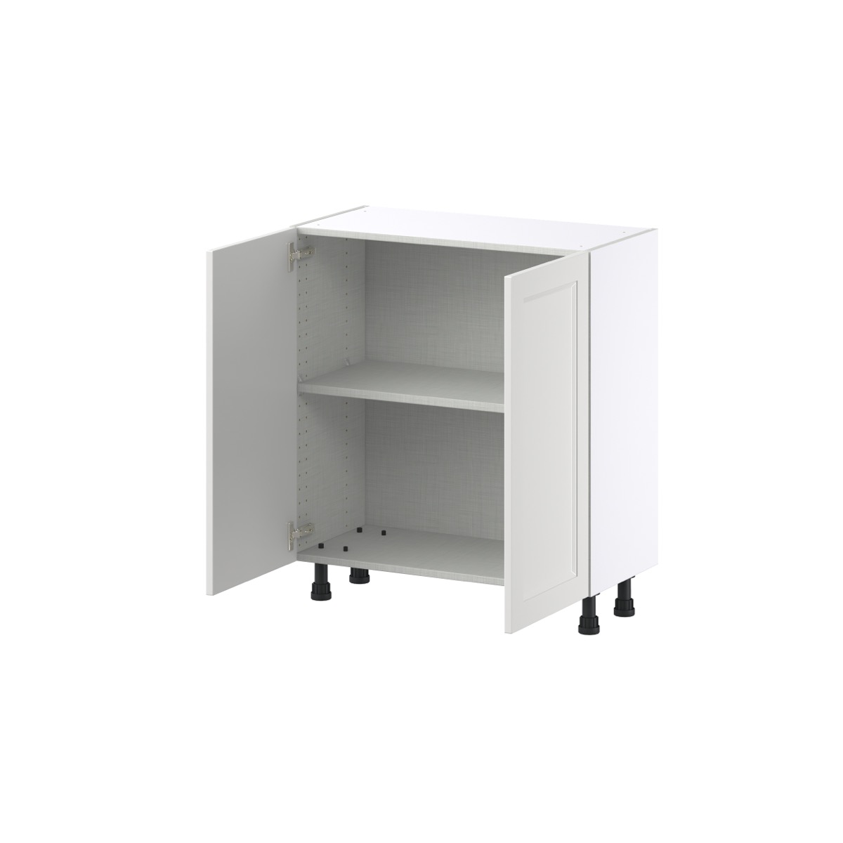 30 in. W x 14 in. D x 34.5 in. H Alton Painted White Shaker Assembled ...