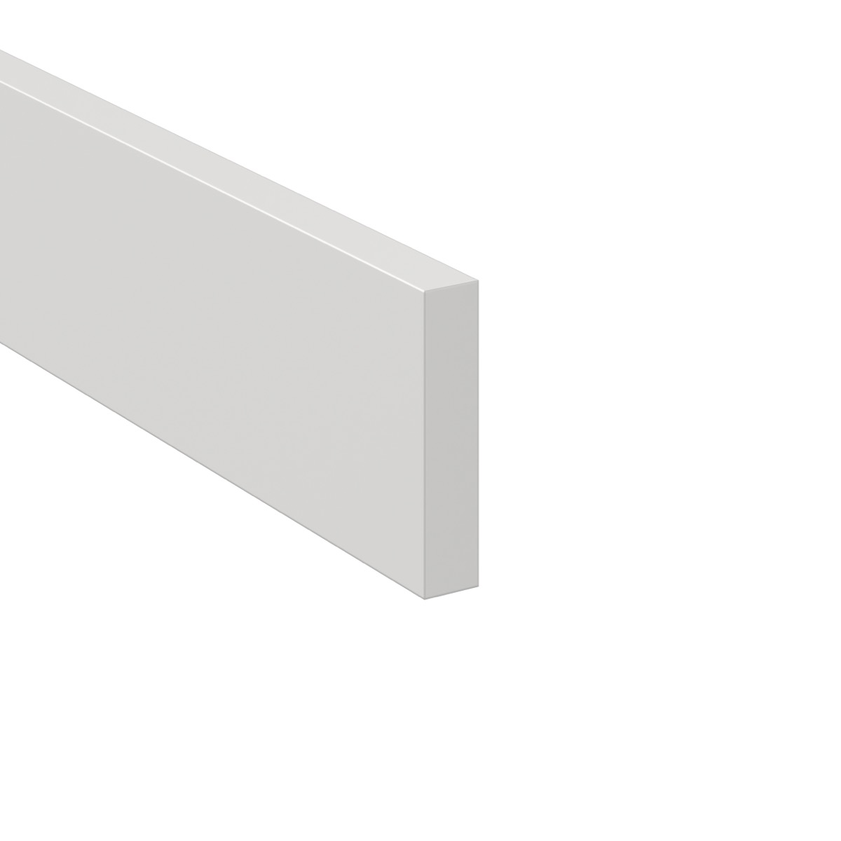 3 in. W X 96 in. H X 0.75 in. D Alton Cabinet Filler Strip in Bright ...