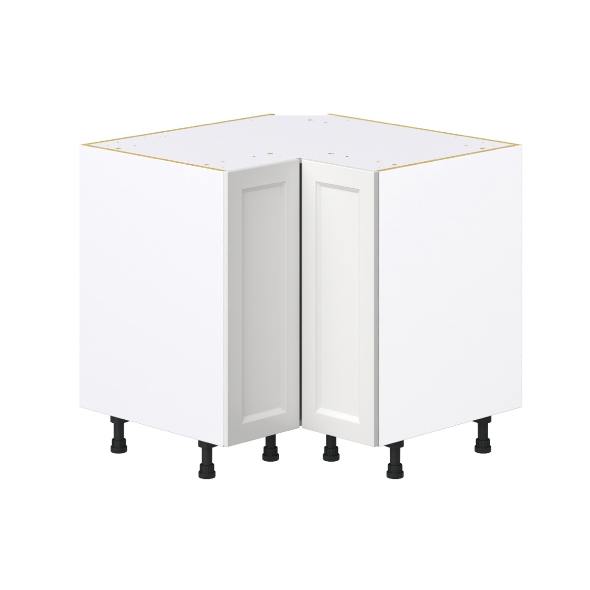 36 in. W x 34.5 in. H x 24 in. D Alton Painted White Shaker Assembled ...