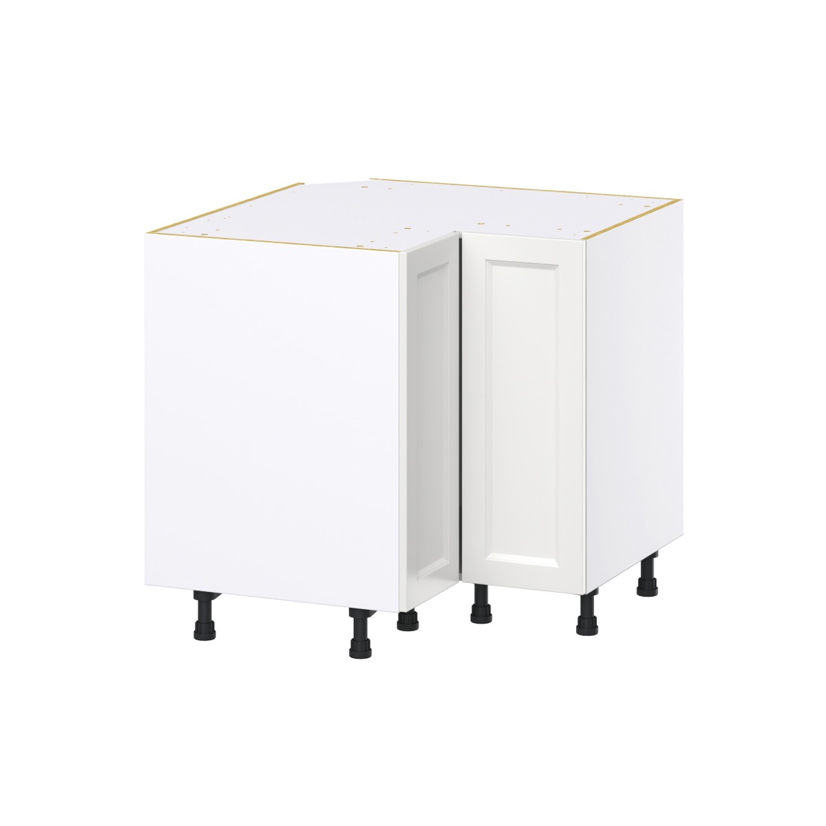 36 in. W x 34.5 in. H x 24 in. D Alton Painted White Shaker Assembled ...