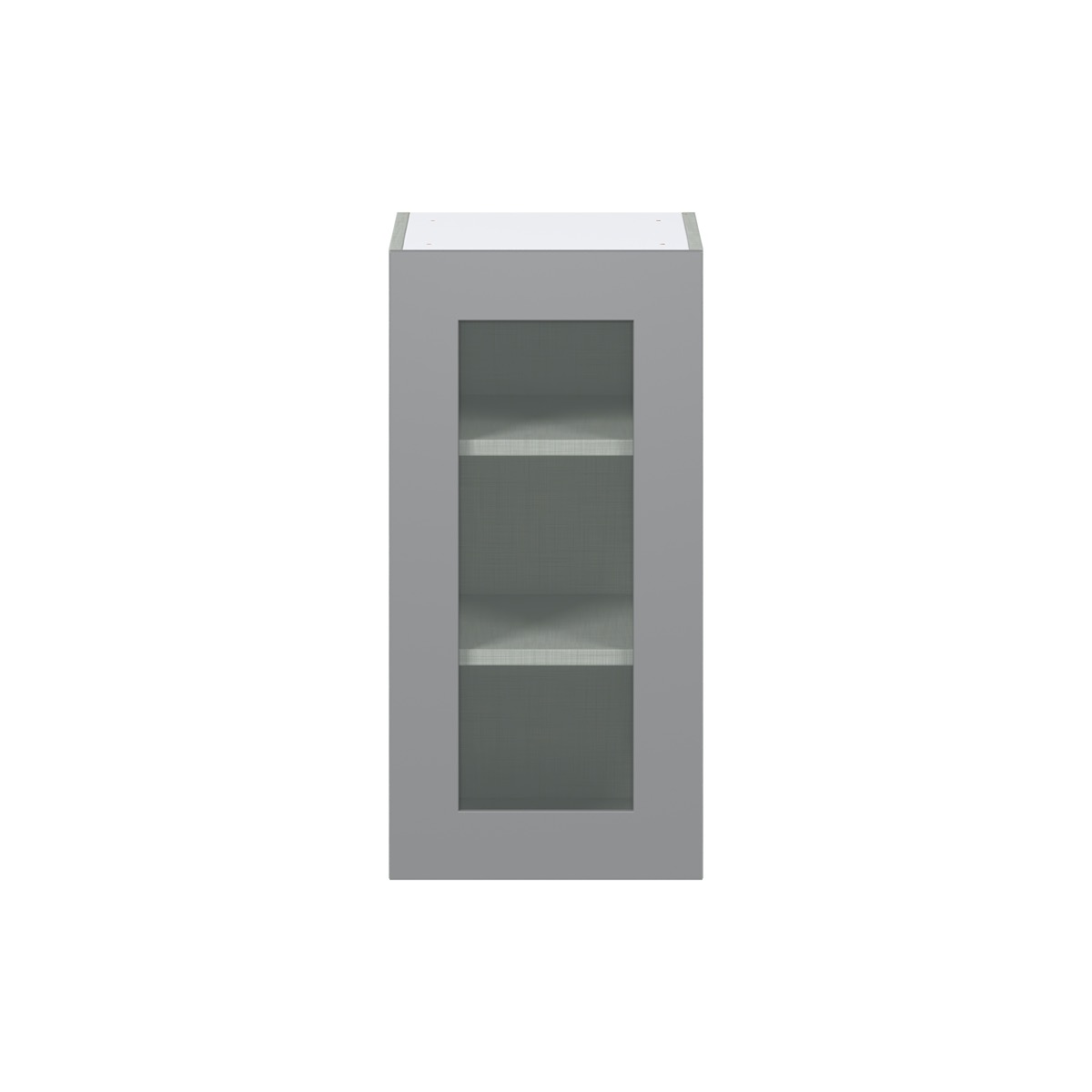 Bristol Wall Cabinet with 2 Shelfs (15" W X 30" H X 14" D) - J Collection