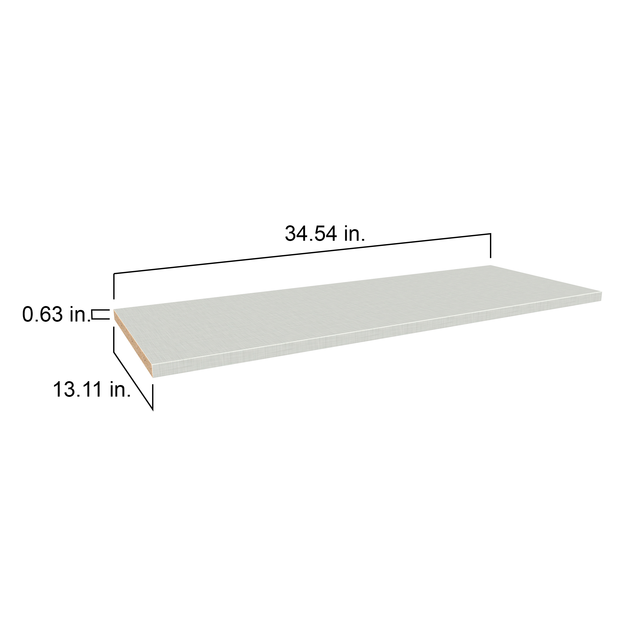 36" shelf (2 pack) - J Collection