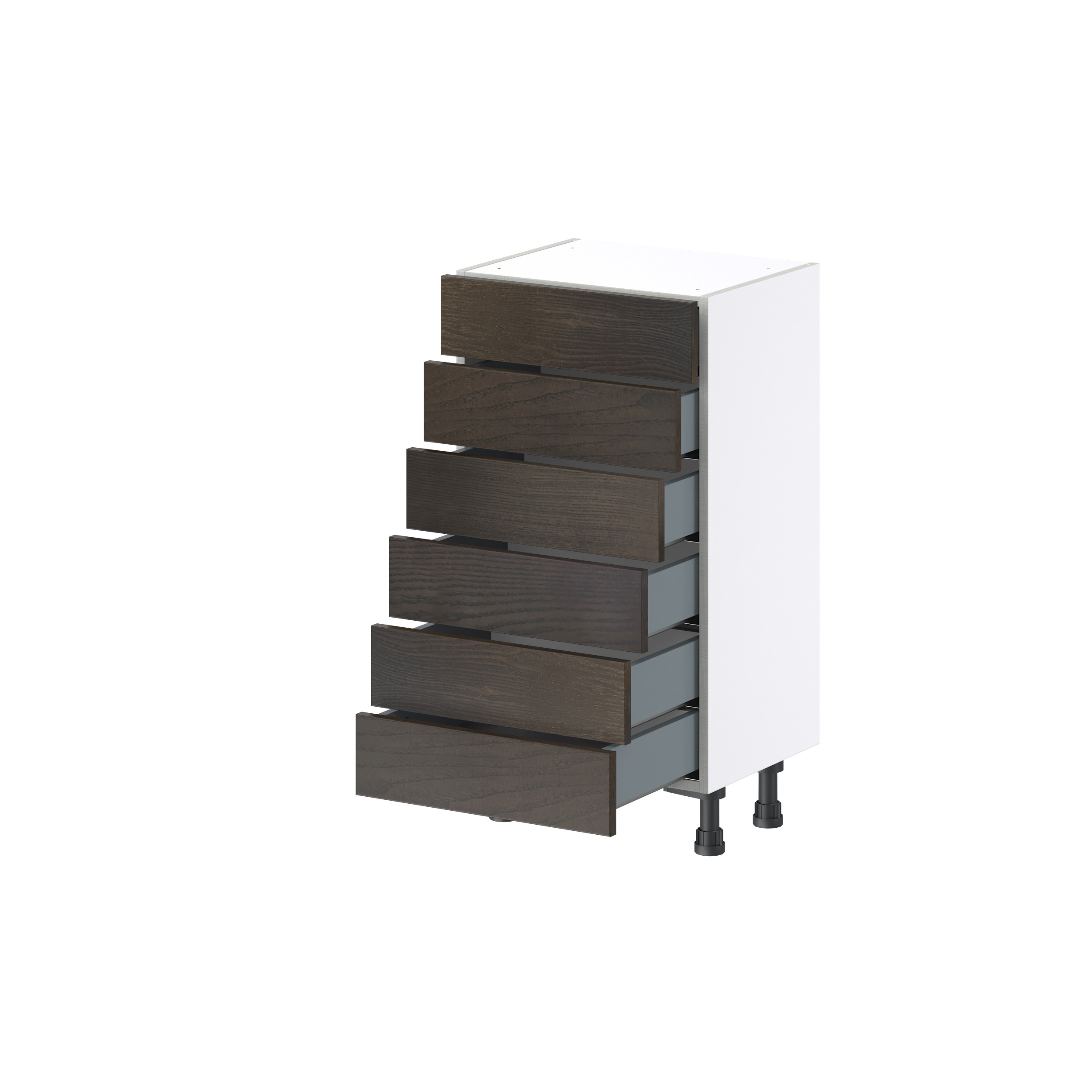 Lincoln Chestnut Solid Wood Assembled Shallow Base Kitchen Cabinet with ...