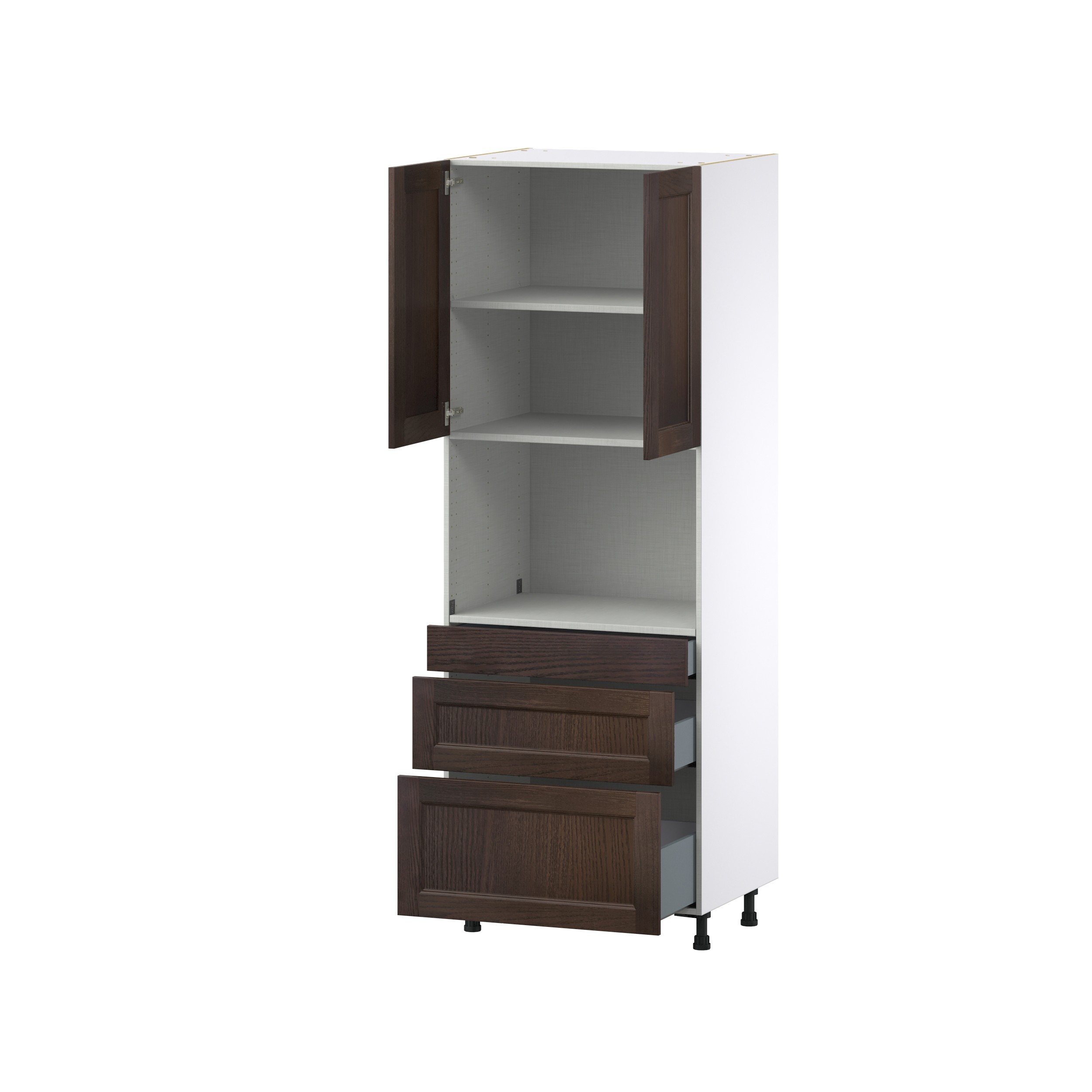 Lincoln Pantry Cabinet 30 .in W x 84.5 .in H x 24 .in D - J Collection