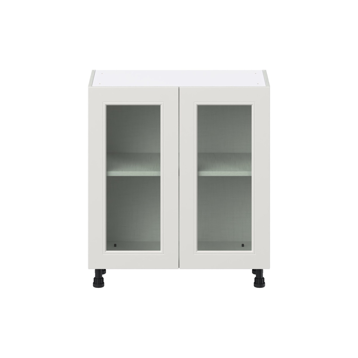 30 in. W x 14 in. D x 34.5 in. H Littleton Painted Gray Assembled ...